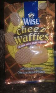 Wise Foods Cheez Waffies Crispy Cheese Sandwiches - Photo